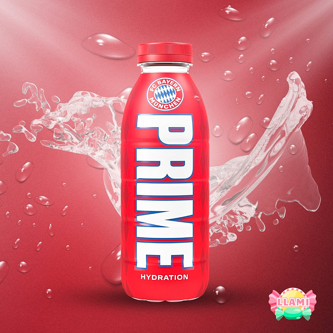 Bebida Prime Hydration Bayern Munich 500ml| Edición Limitada – LLAMI