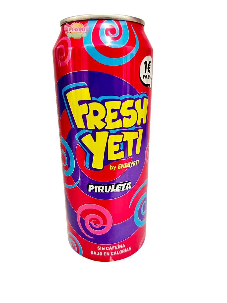 Bebida Energética Fresh Yeti Piruleta 500ml – LLAMI